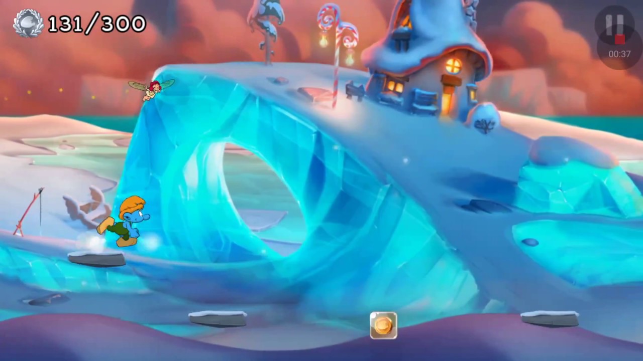 The Smurfs Epic Run "Visit the stadium" Stage 460 - YouTube