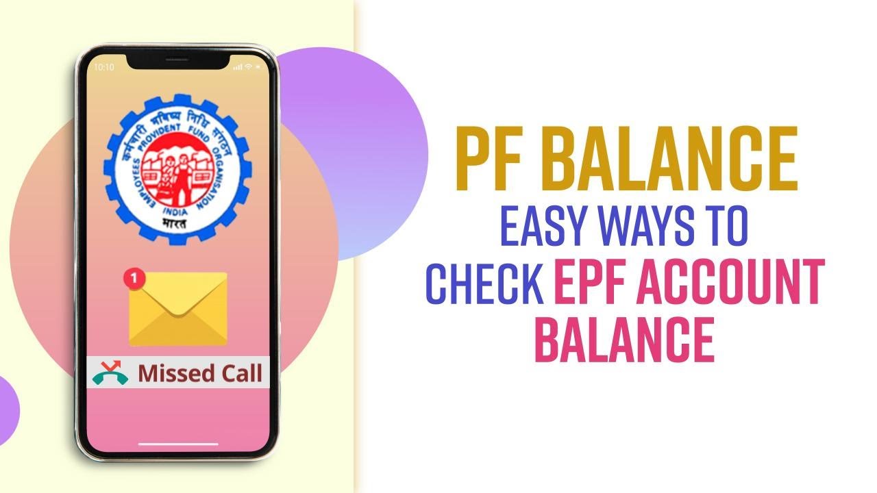 How to Check PF Account Balance| Step-by-Step Process Explained of ...