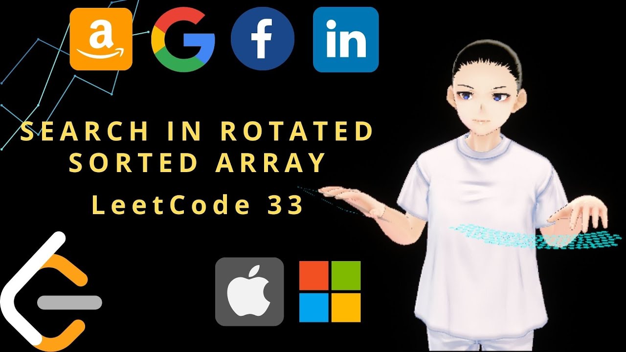 Leetcode 33 - Search In Rotated Sorted Array (JAVA Solution Explained!) - YouTube