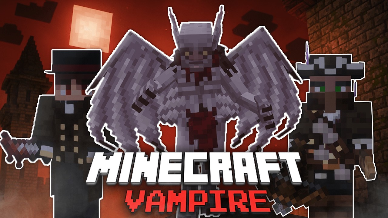 Ce Mod a transformé Minecraft en un jeu de VAMPIRES ! - YouTube