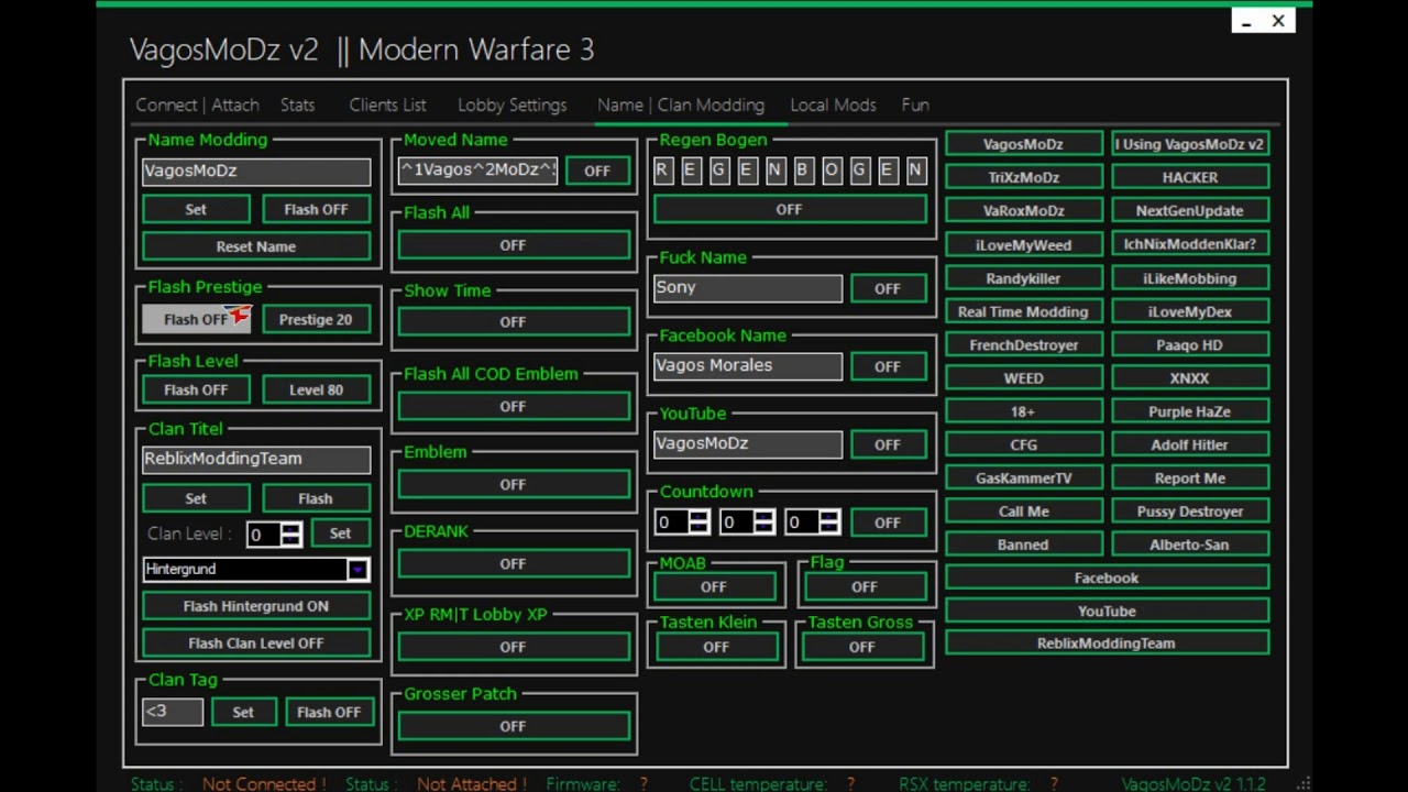 MW3 VagosMoDz V2 RTM Tool DOWNLOAD + SHOWCASE - YouTube