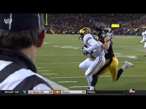 2016 Michigan vs Iowa Highlights | The Upset - YouTube