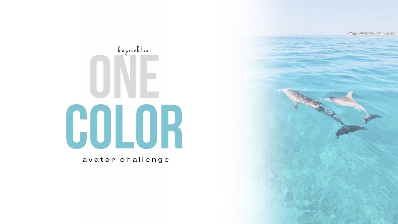 one color avatar challenge! (wheel picks the color) • | kay - YouTube
