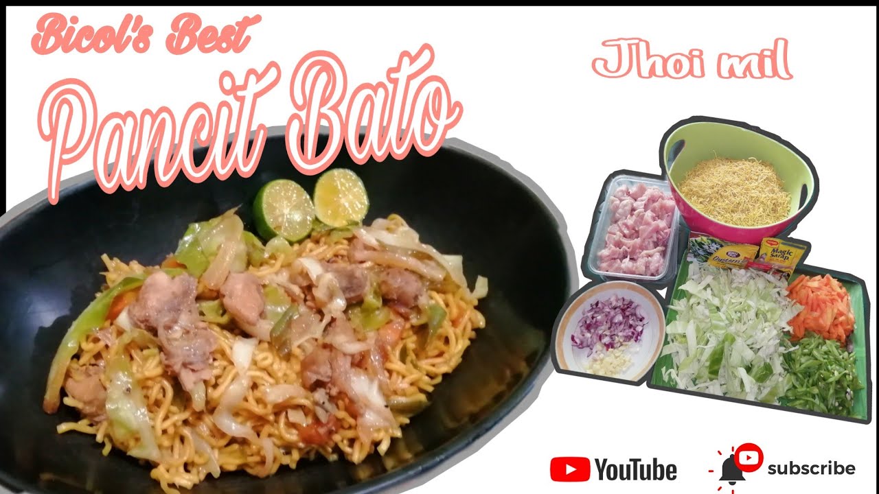 Pancit Bicol - Pancit Bato /Easy Recipe - YouTube