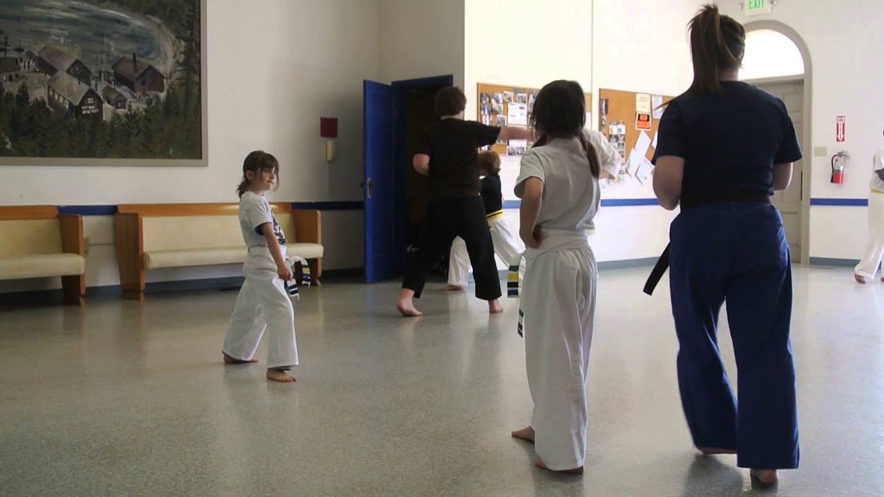 Basic Karate Form 1 Kihon Kata Ichi - YouTube