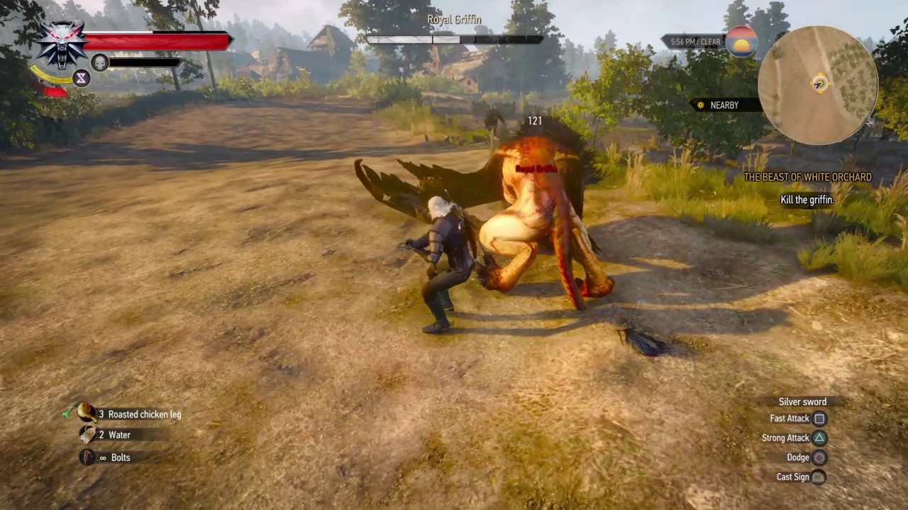 The Witcher 3: Wild Hunt Royal Griffin - YouTube