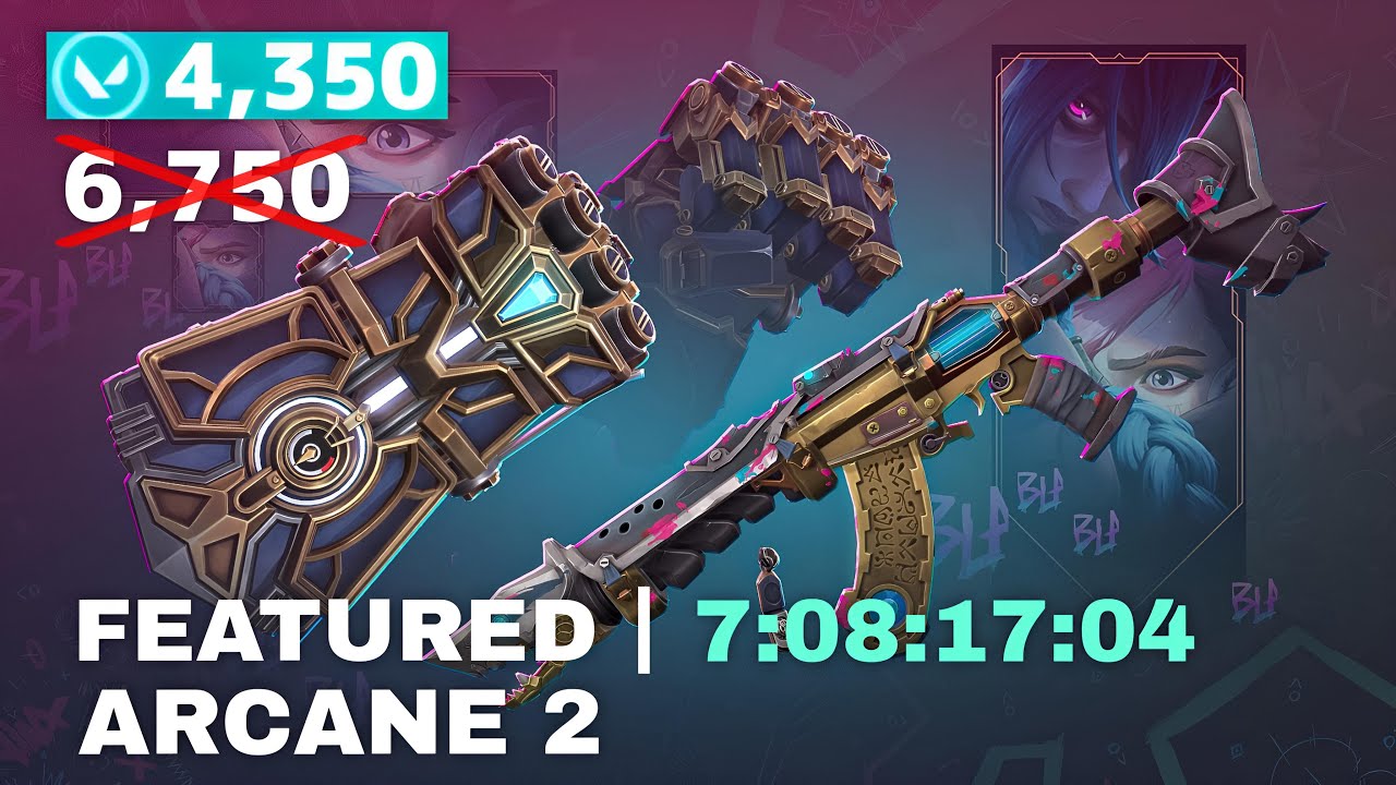 New Arcane 2 Bundle Skin in Valorant - YouTube