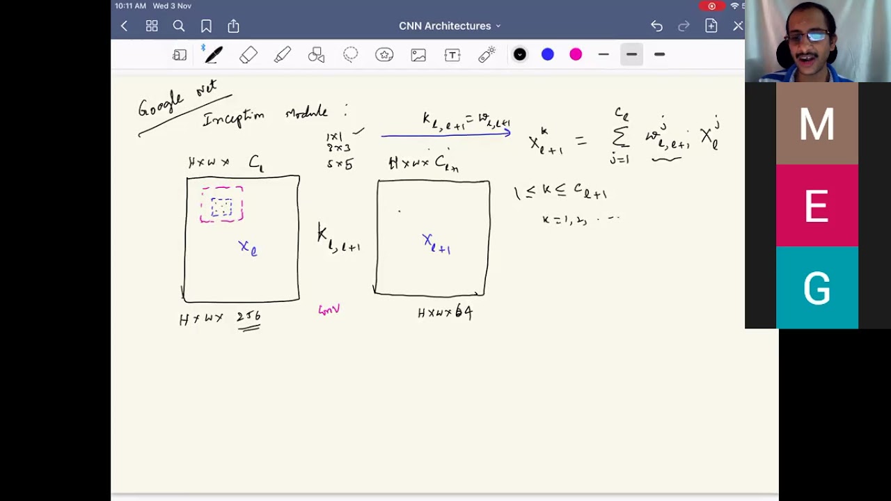 Lecture 28: Inception Modules and Bottle Neck Layers - YouTube