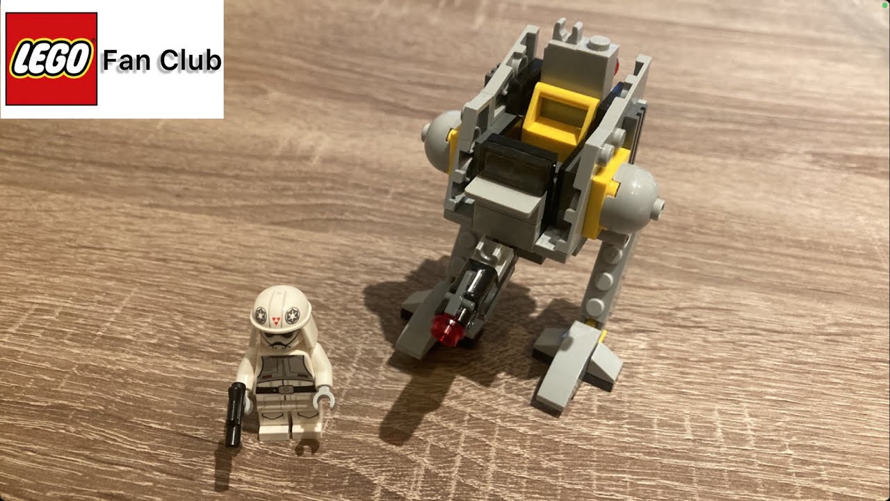 Lego Star Wars Microfighters Series 3 - AT-DP 75130 - Speed Build | By ...