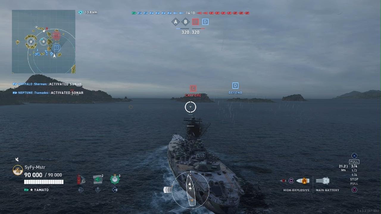 World of Warships: Legends Yamato Daily Win - YouTube