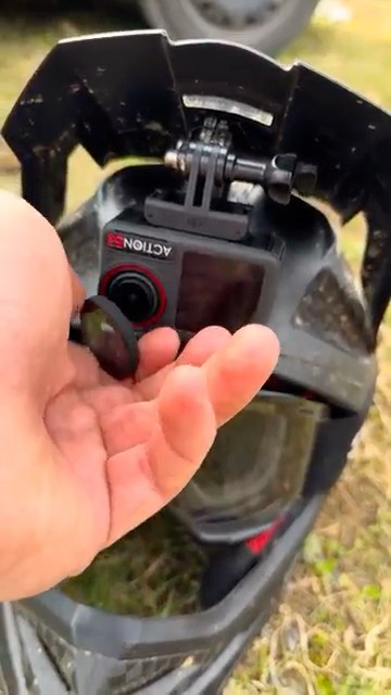 DJI Osmo Action 5 Pro FOV Boost Lens! #mtb #dji #test #short #shorts # ...