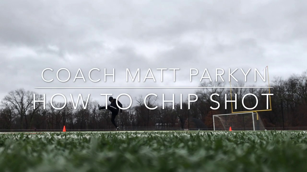 How to do A Chip Shot In Soccer - YouTube