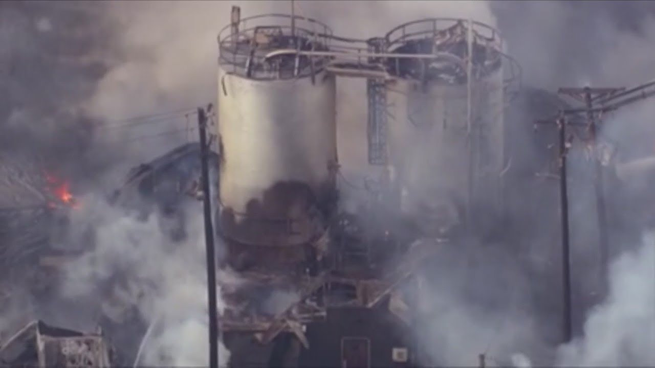 La Salle residents concerned about chemicals released after massive ...