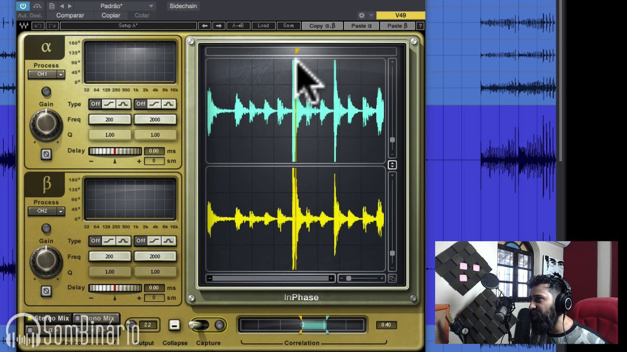 Alinhando e Corrigindo a Fase na Mixagem com Waves inPhase - YouTube