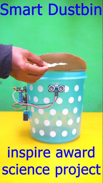 How to Make Smart Dustbin | Inspire Award Project Ideas 2023 | Science Fair Projects - YouTube