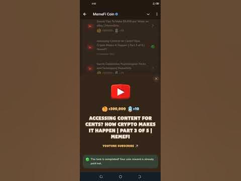 ACCESSING CONTENT FOR CENTS? HOW CRYPTO MAKES IT HAPPEN |PART 3 OF 5 | MEMEFI New Video Code ...
