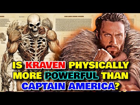 Kraven Anatomy Explored - What Makes Kraven More Powerful Than Captain ...