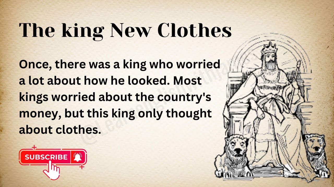 Learn English through Story Level 1 - The King’s New Clothes - YouTube