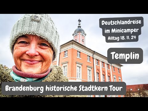 Vlog 223 Templin • Uckermark • Stadtmauer • Türme • Fachwerk • Stellplatztipp #roadtrip #brandenburg