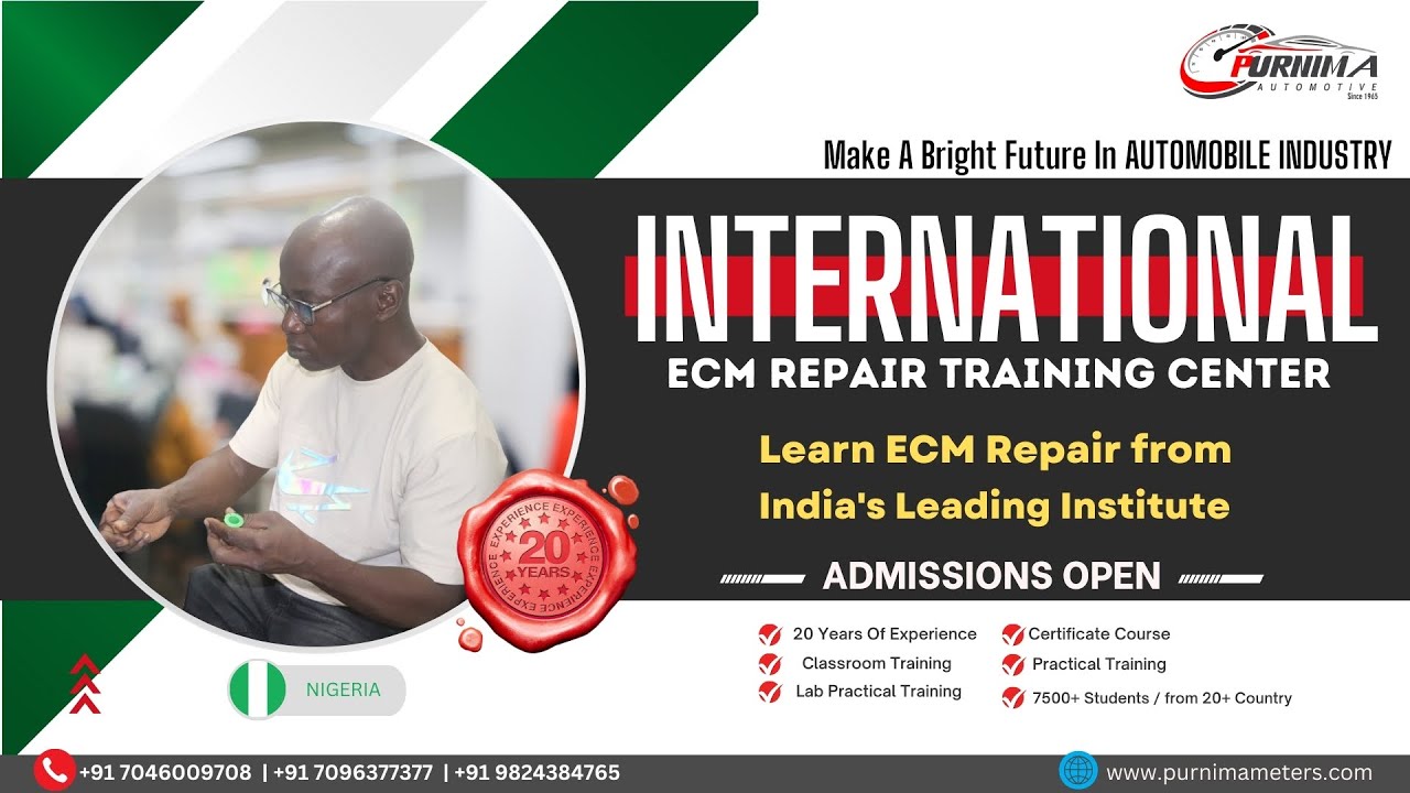 International Auto Electronic ECM Repair Course | Mr.Andrew(Nigeria)| #automobile #carmechanic # ...