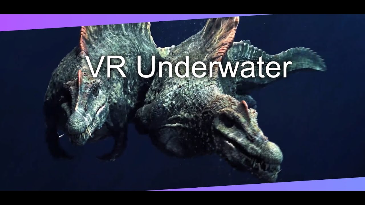 Virtual Reality Underwater Monster | VR Video 360 for Cardboard and VR ...