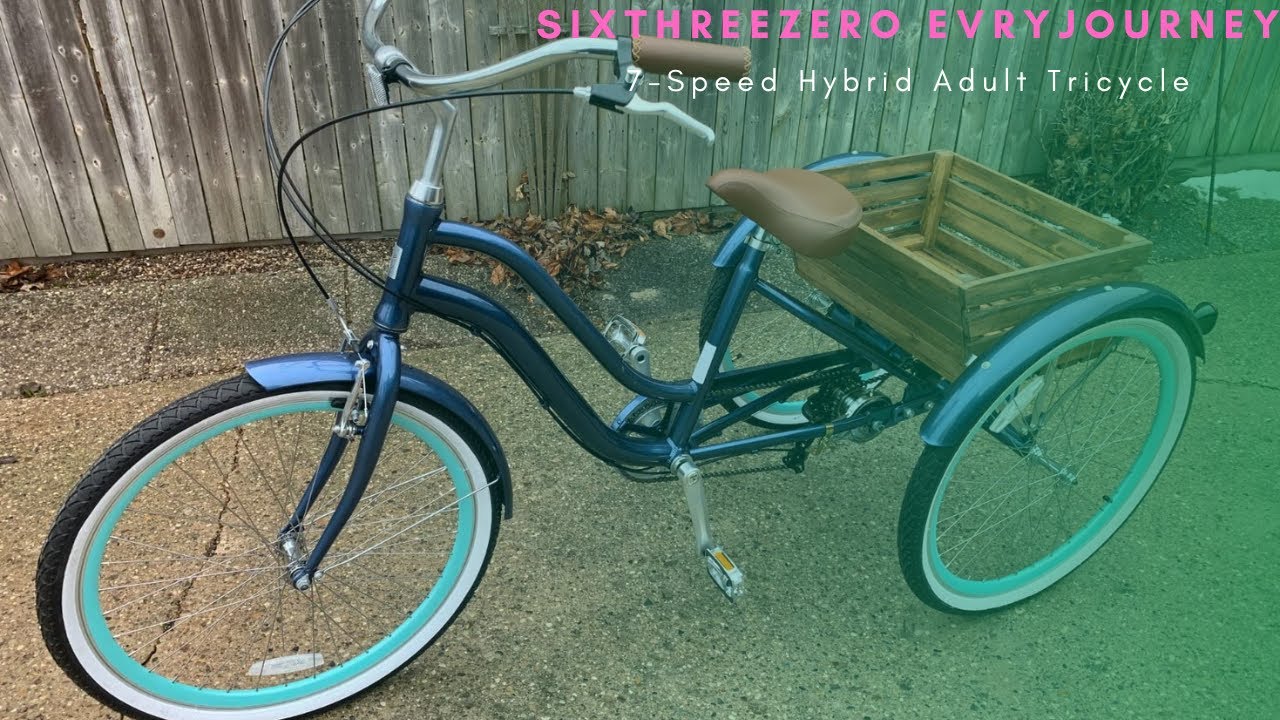 Sixthreezero EVRYjourney 7 Speed Hybrid Adult Tricycle - YouTube