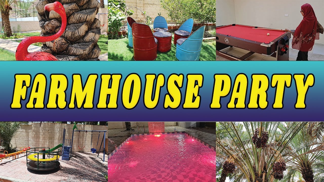 Farmhouse vlog | Beat the Heat | Farmhouse party | Pool party | Picnic ...