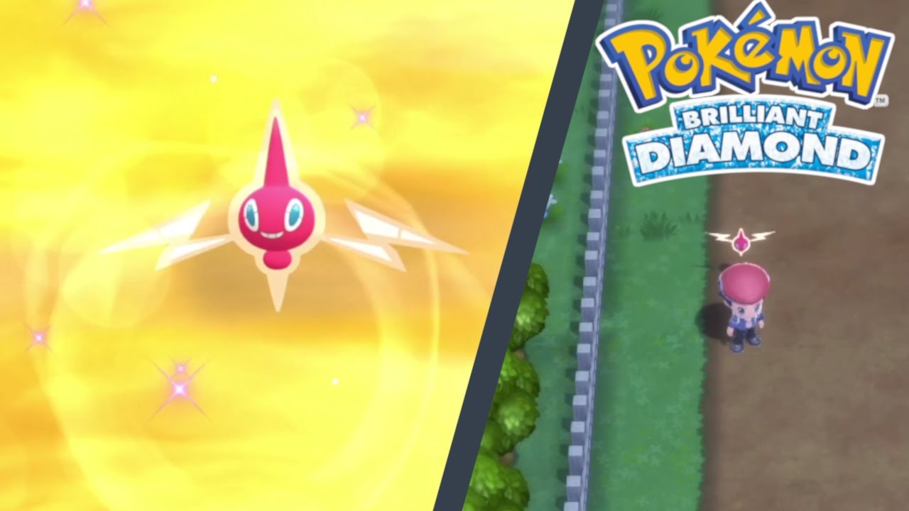 Shiny Rotom After 518 Eggs | Pokemon Brilliant Diamond - YouTube