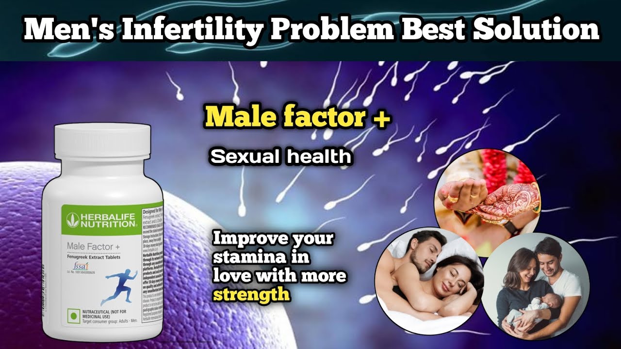 Men's infertility problem | Herbalife nutrition male factor + tamil ...