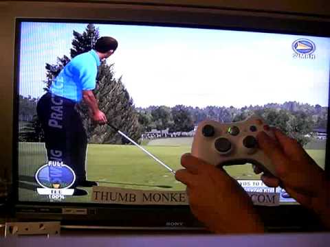Tiger Woods 2010 Modded Golf Controller - Perfectly Straight, Full ...