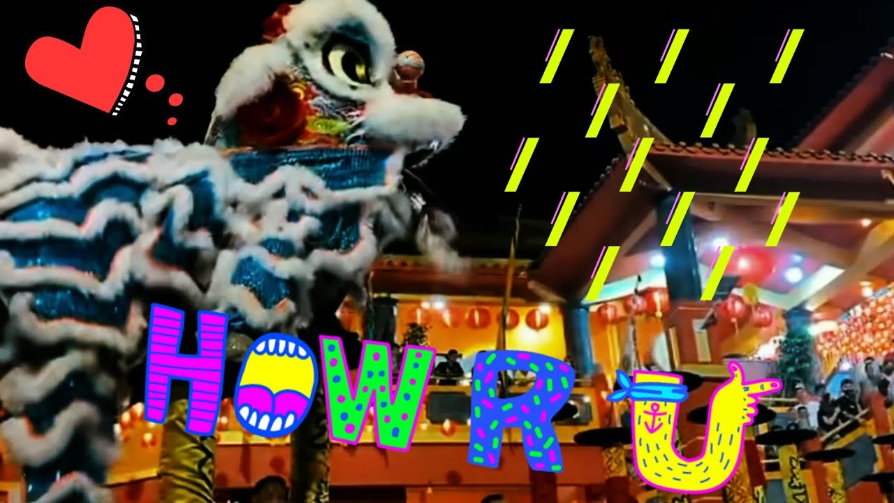 Blue Lion Dance - YouTube