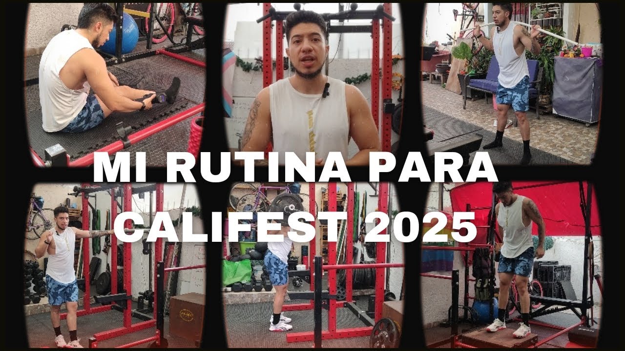 RUTINA DE PIERNAS/ MI PREPARACIÓN CALIFEST 2025 - YouTube