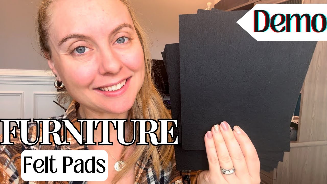 Review of Felt Furniture Pads from Amazon + DEMO - YouTube