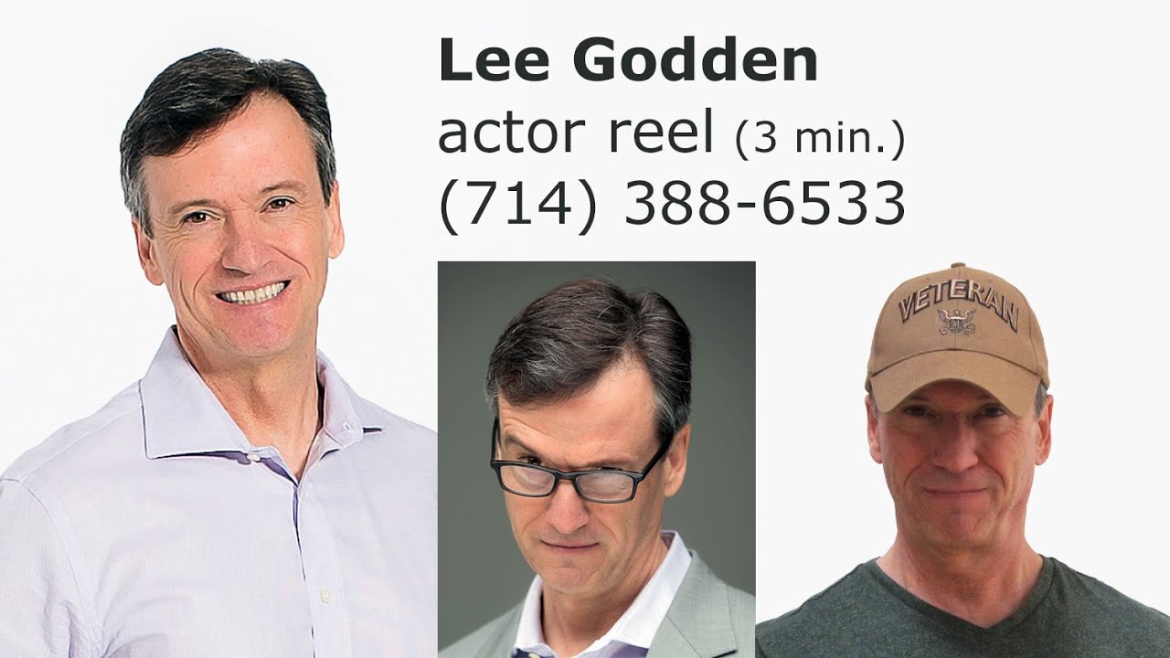 Lee Godden acting demo reel 2021, 3 min. - YouTube