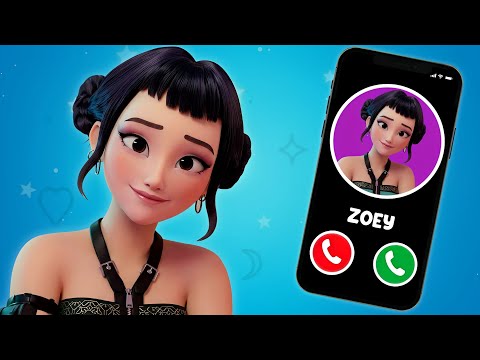 LLAMADA DE ZOEY🩵⚔️|HUNTRÍX DE LAS K-POP🤭AL:TELEFONOU📱AYUDALA A BUSCAR A RUMÍ😢💜 #LLAMADA2026 