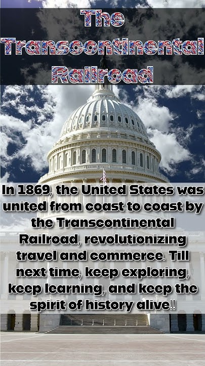 The Transcontinental Railroad: Its Incredible Impact! - YouTube