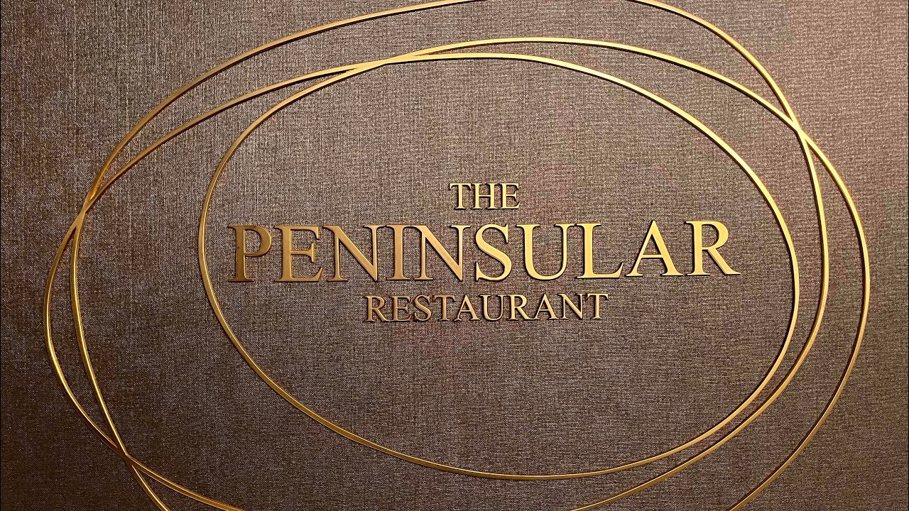 Lunch in the Peninsular Restaurant onboard P&O Britannia all included ...