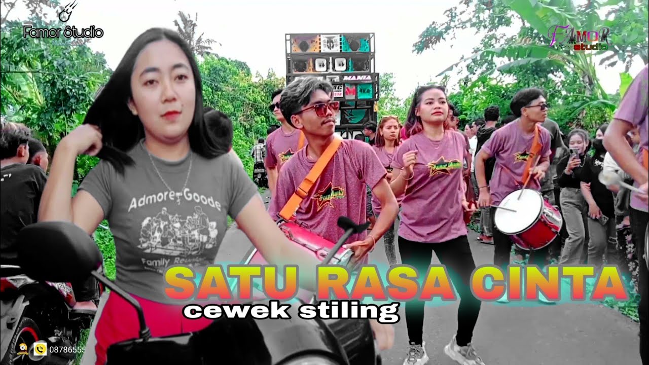 SATU RASA CINTA Viral Versi Terbaru Famor Mania Live Stiling - YouTube
