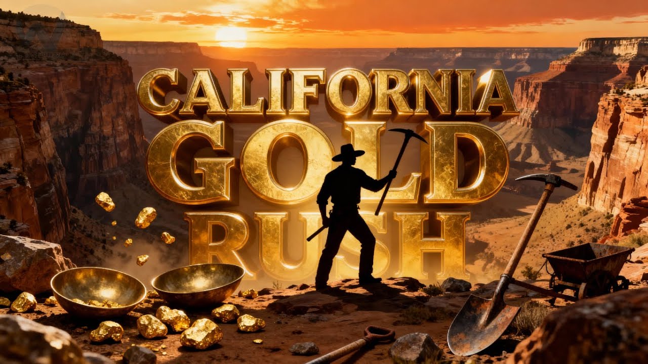 California Gold Rush Digging for a Story - YouTube