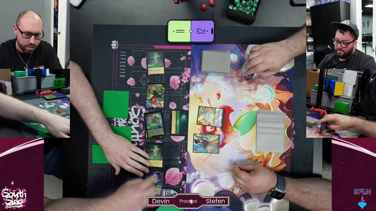 Lorcana Practice Sessions with South Side Gaming - YouTube