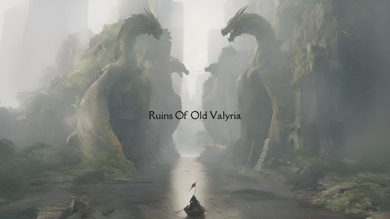 Ruins Of Old Valyria | 1 Hour of Haunted Dragonfire Ambient Music - YouTube