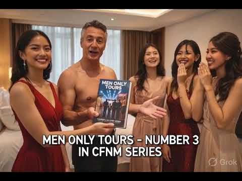 📕THE WOMEN CONTINUE THEIR CONTROL OF MEN IN THIS #3 of CFNM Series📔:MEN ONLY TOURS by Marlow Stevens