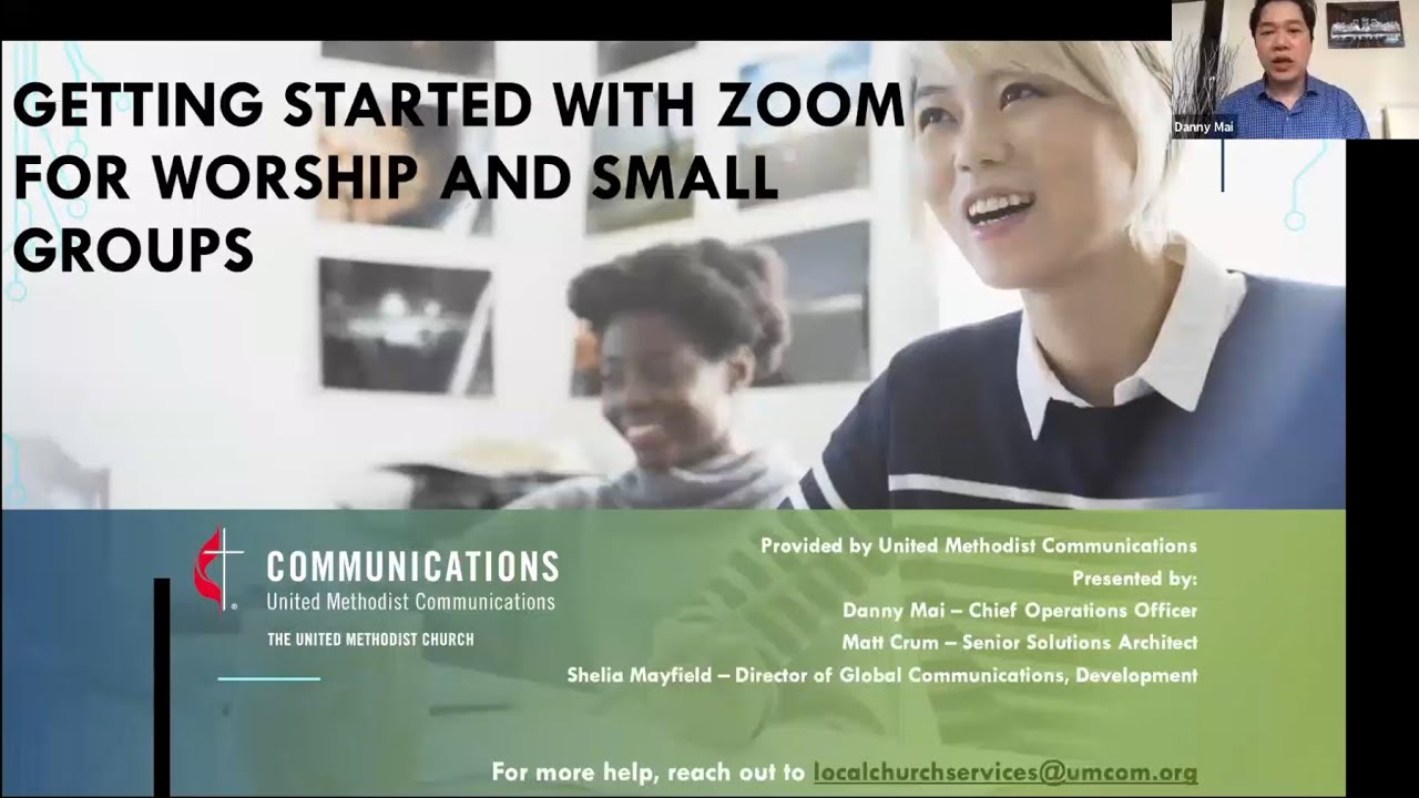 Local Church Learning Session: Getting Started with Zoom for Worship ...