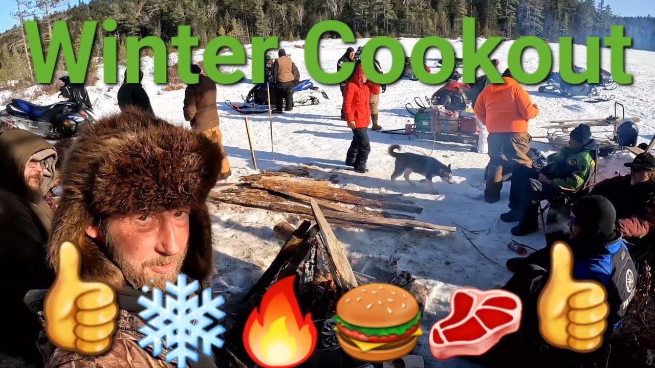 Winter Cookout Adventure - YouTube