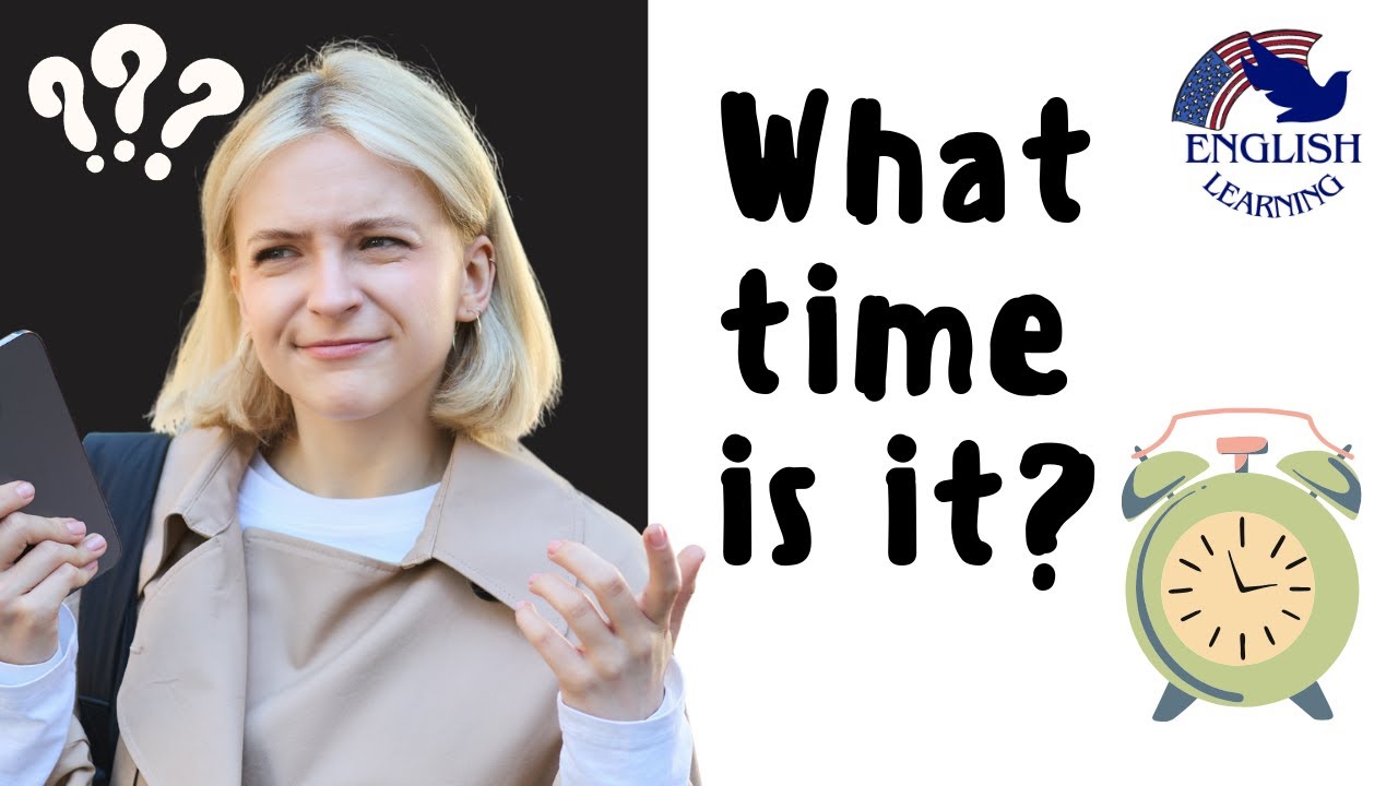 What time is it? - Beginner English lesson - YouTube