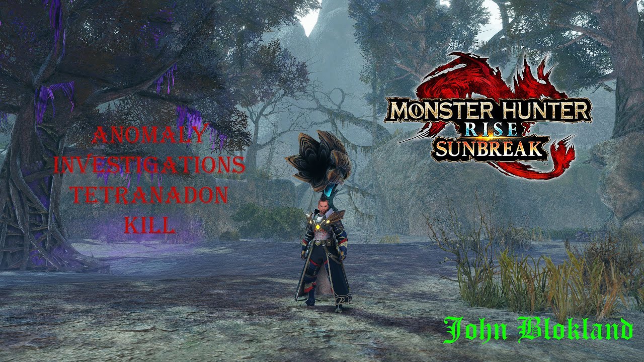MHR Sunbreak random anomaly investigation Tetranadon kill - YouTube