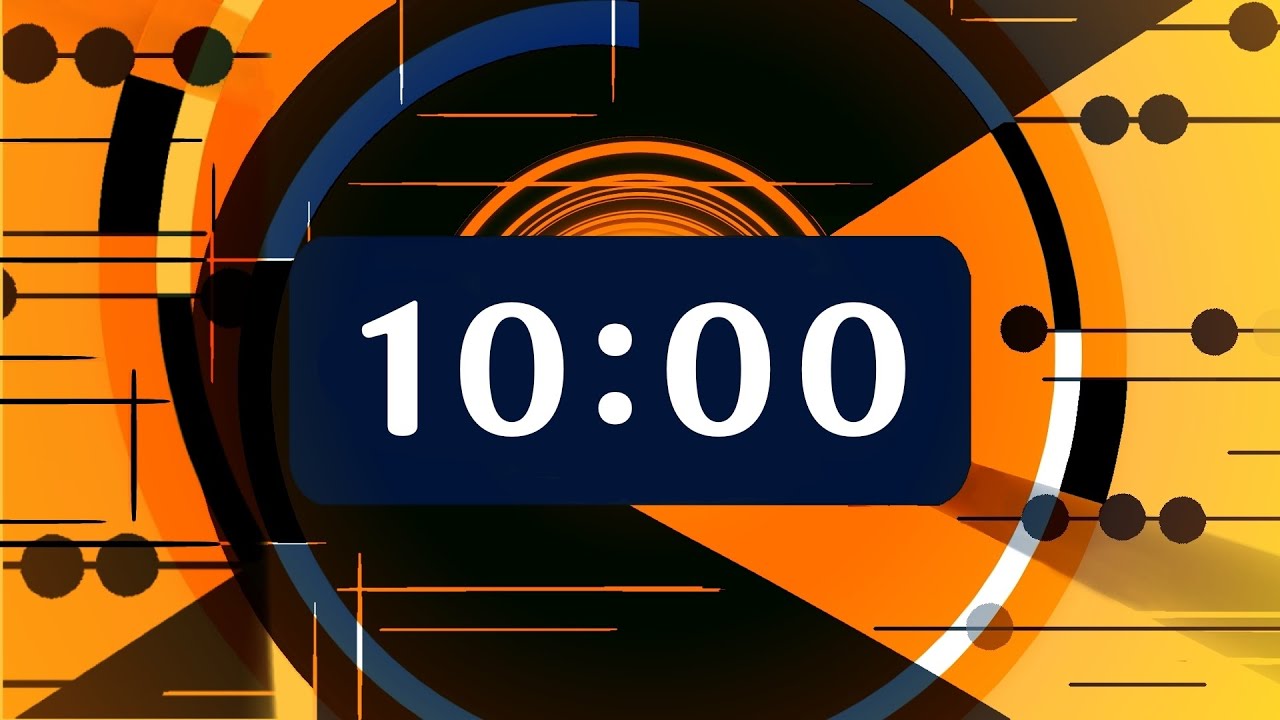 10 Minutes timer with calm music - YouTube