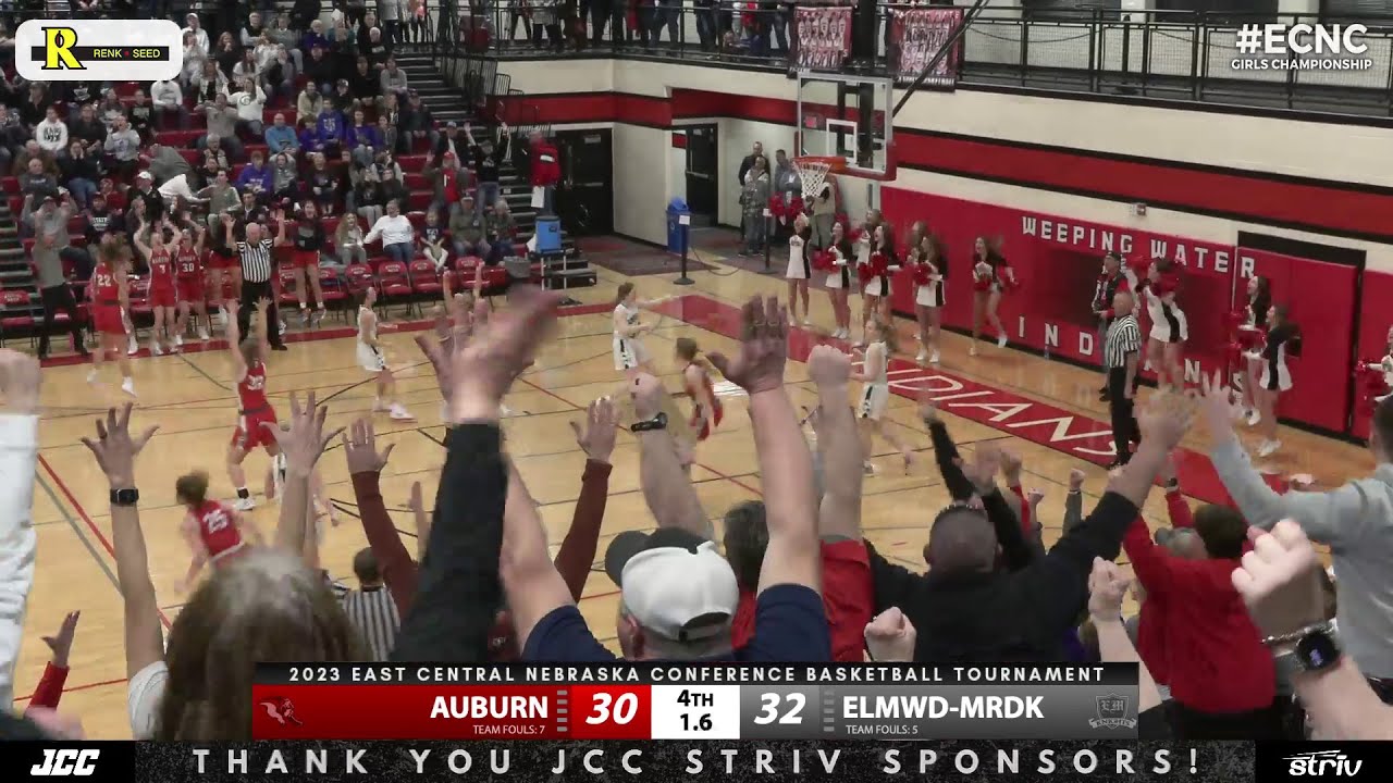 2023 ECNC Girls Basketball Tournament Championship: Auburn vs Elmwood ...