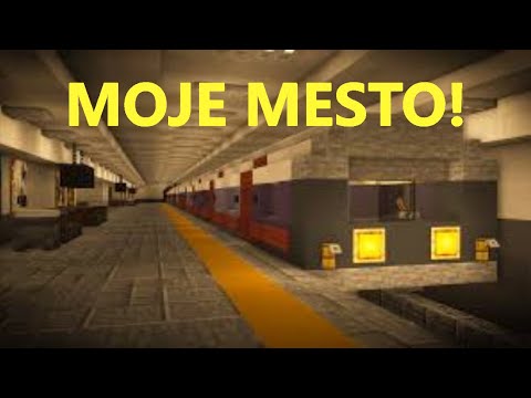 Minecraft / Postavil som metro v mojom modernom meste! - YouTube