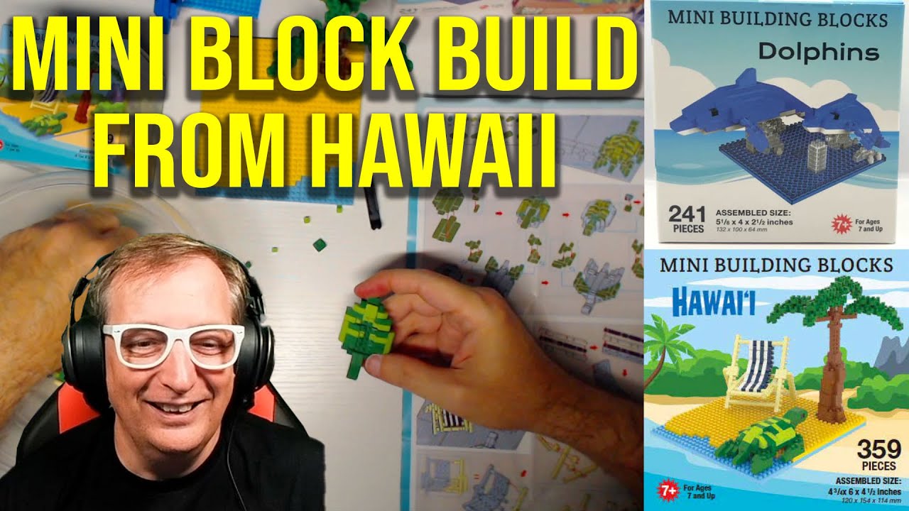 BSE 1987 | Mini Blocks | Hawaiian Mini Building Blocks Build - YouTube